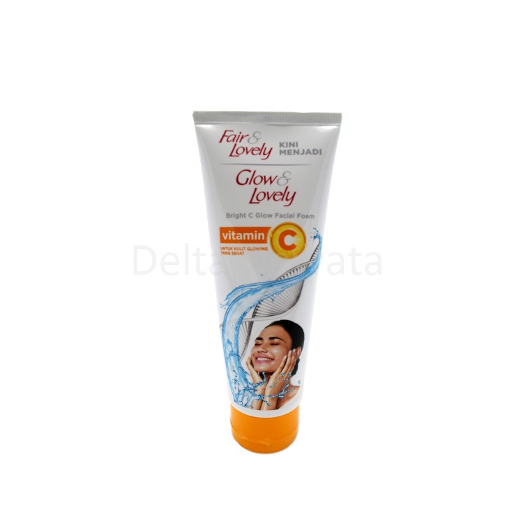 Fair & Lovely Glow & Lovely Vit C Glow Facial Foam 100Gr – Delta Dewata ...