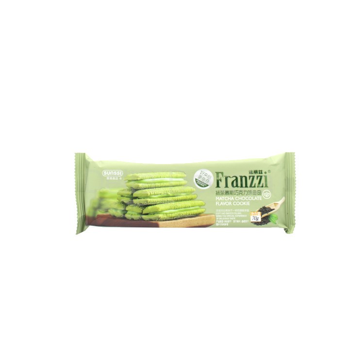 Franzzi Matcha Choco Cookies 70Gr – Delta Dewata Online