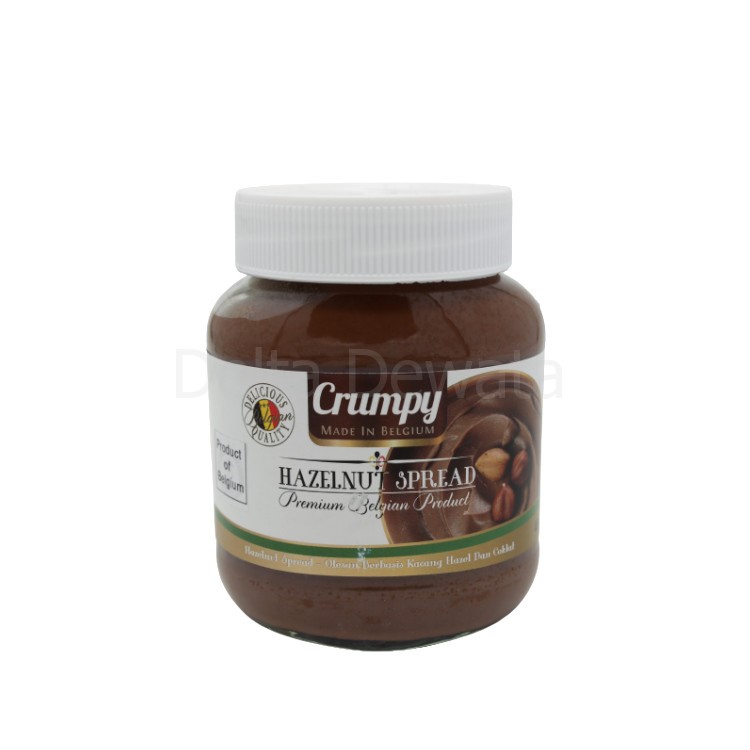 Crumpy Hazelnut Spread 400Gr – Delta Dewata Online