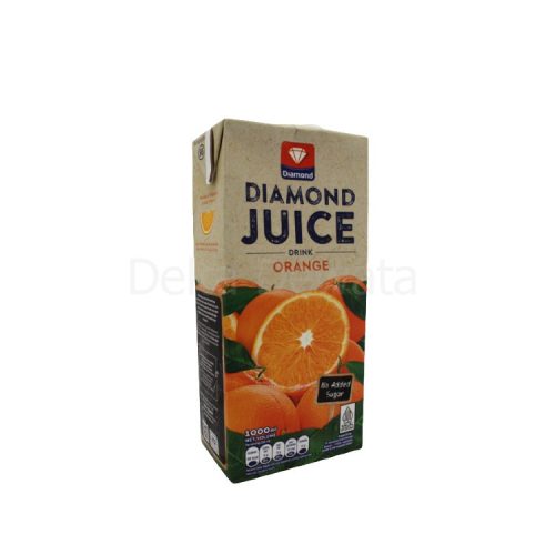 Diamond Juice UHT Orange Unsweet 1Ltr – Delta Dewata Online