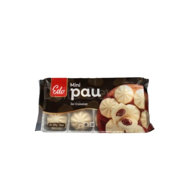 Edo Mini Pau Coklat 200Gr – Delta Dewata Online